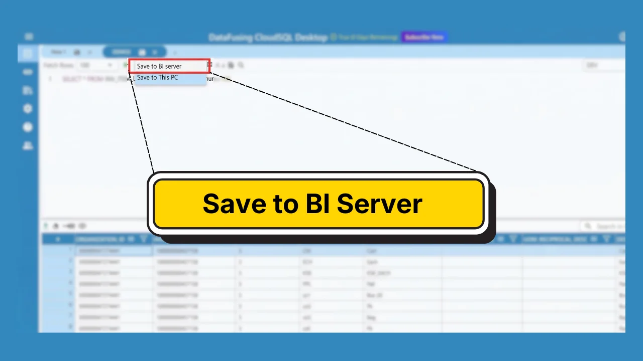 Direct BI Server Integration: Modify Your BI Data Models Directly from ...
